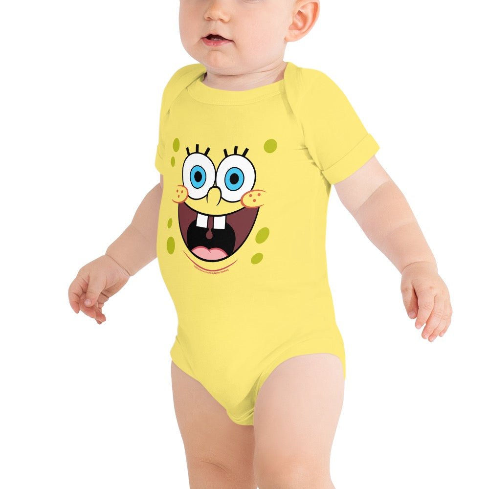 SpongeBob SquarePants Big Face Baby Bodysuit – Paramount Shop