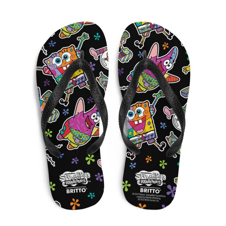 SpongeBob SquarePants Britto Flip Flops – Paramount Shop