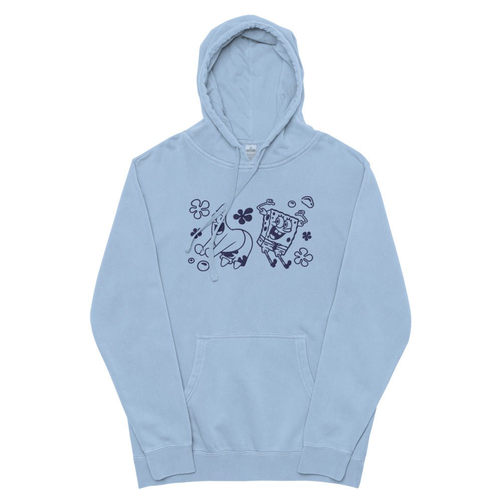 SpongeBob SquarePants Dancing Buddies Embroidered Unisex Hoodie ...