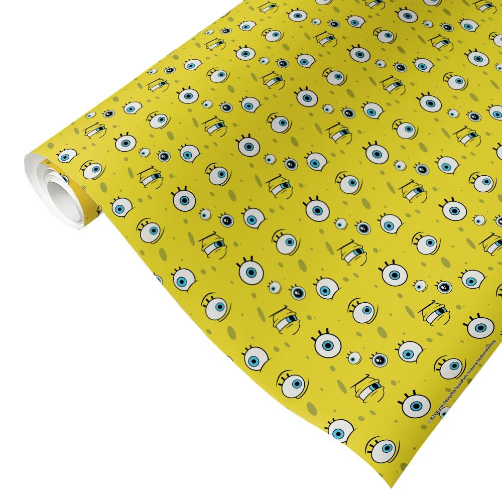 SpongeBob SquarePants Eyes Party Gift Wrap – Paramount Shop