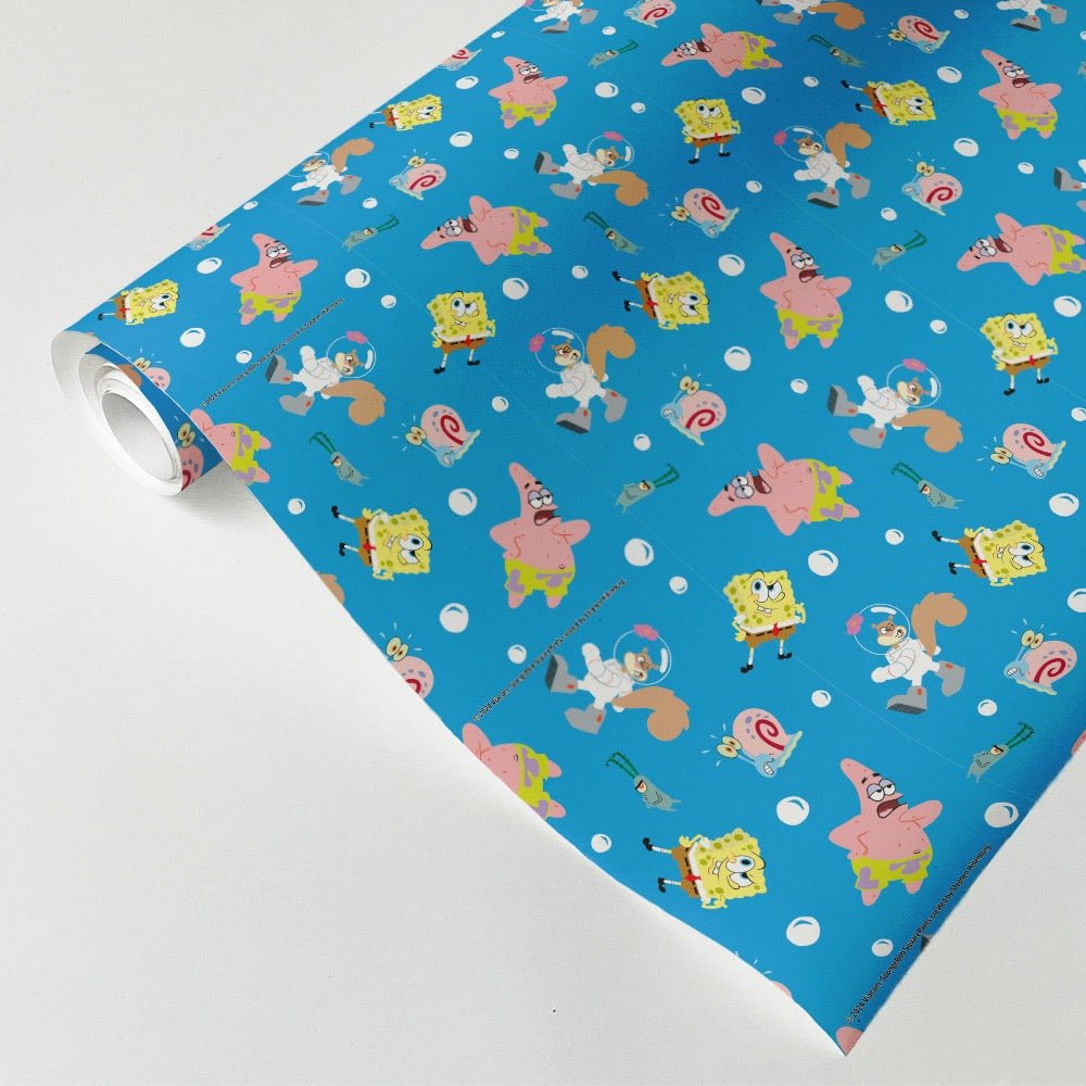 SpongeBob SquarePants Friends Gift Wrap – Paramount Shop