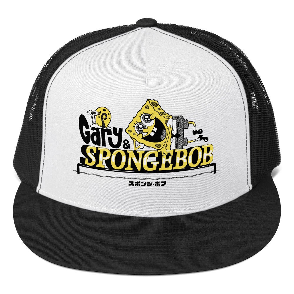 SpongeBob SquarePants Gary & Spongebob Trucker Hat – Paramount Shop