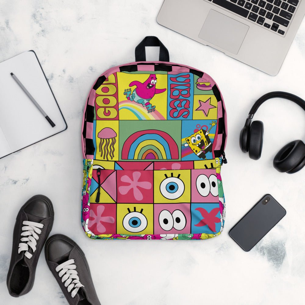 SpongeBob Squarepants Good Vibes Collage Backpack – Paramount Shop