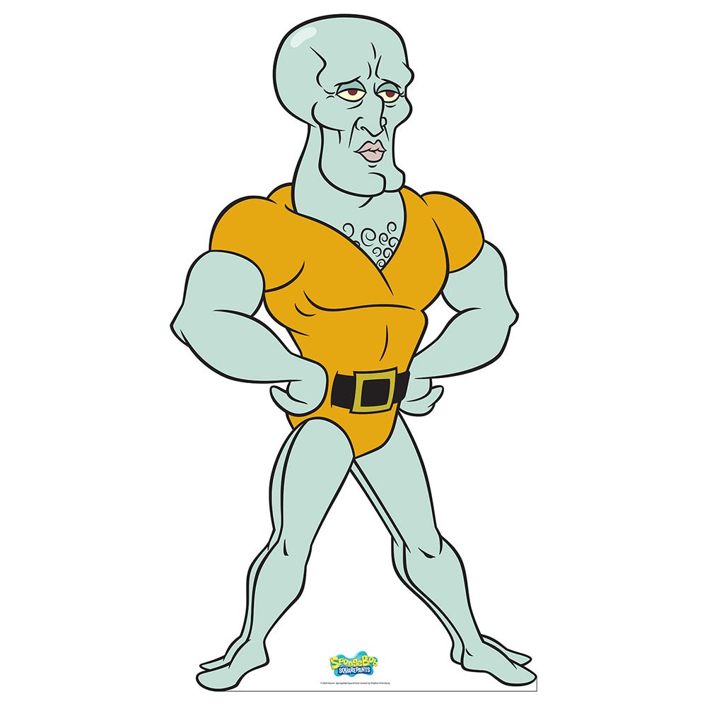 SpongeBob SquarePants Handsome Squidward Life-Size Standee – Paramount Shop