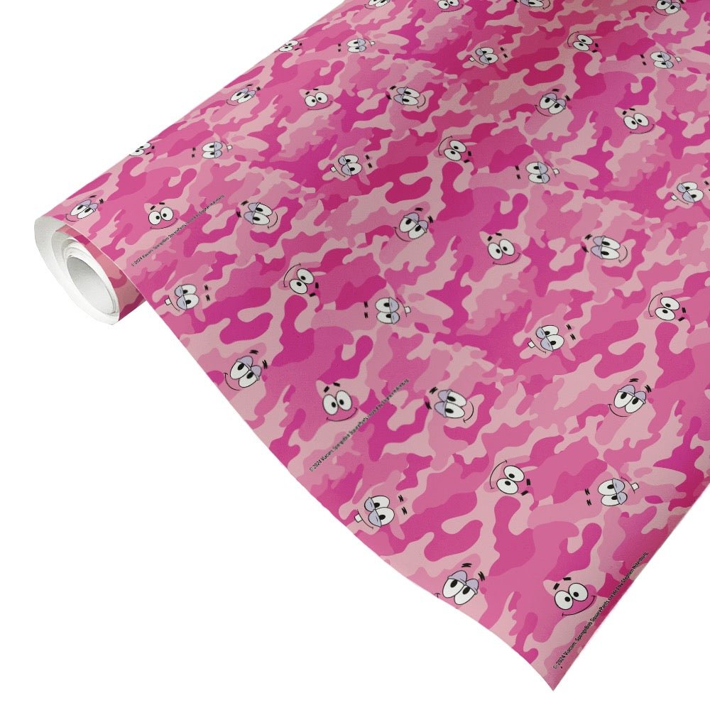 SpongeBob SquarePants Patrick Camo Gift Wrap