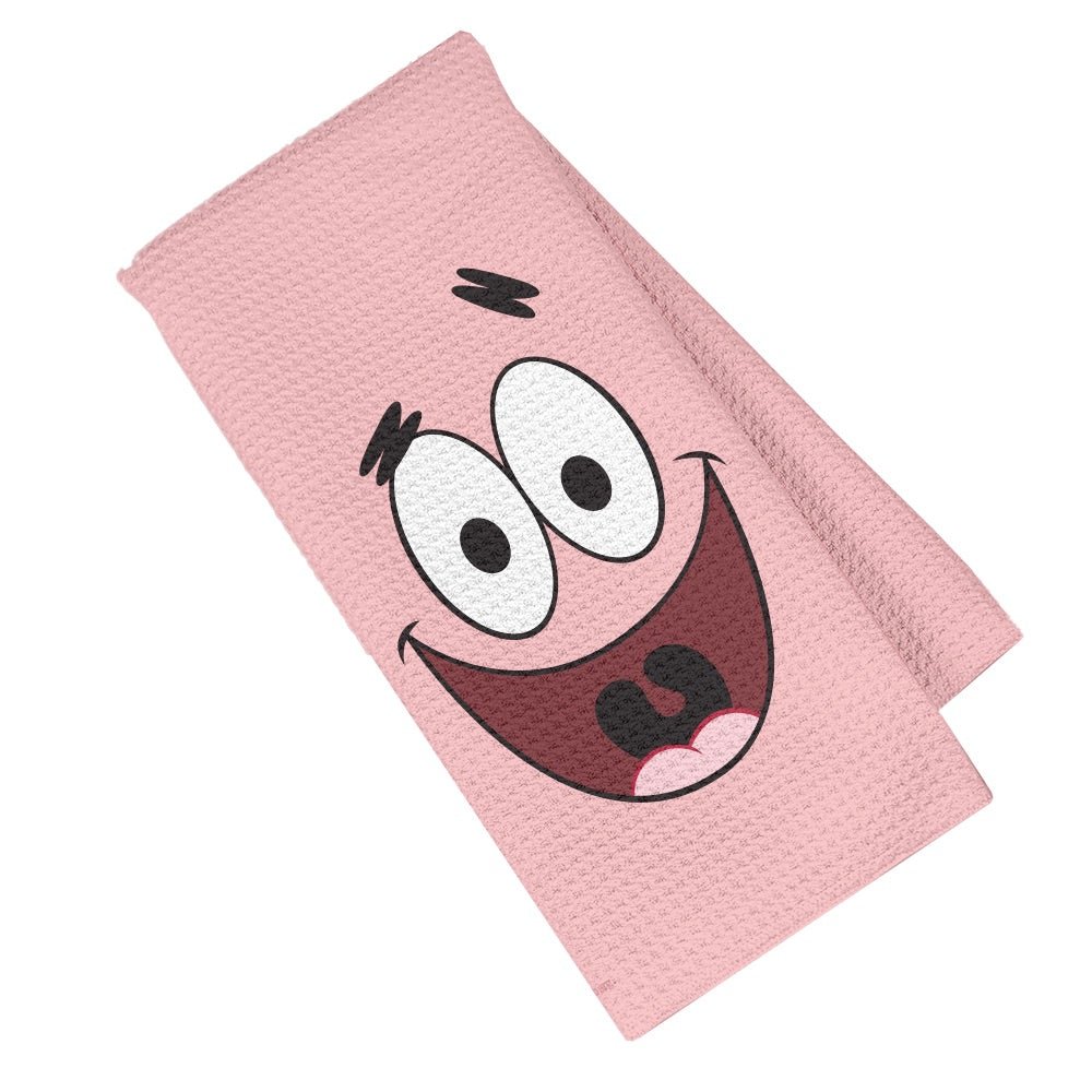 SpongeBob SquarePants Patrick Face Kitchen Towel – Paramount Shop