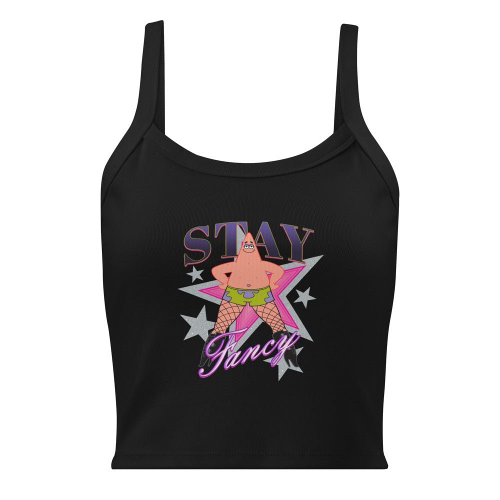 SpongeBob SquarePants Patrick Fishnets Stay Fancy Women's Tank Top ...