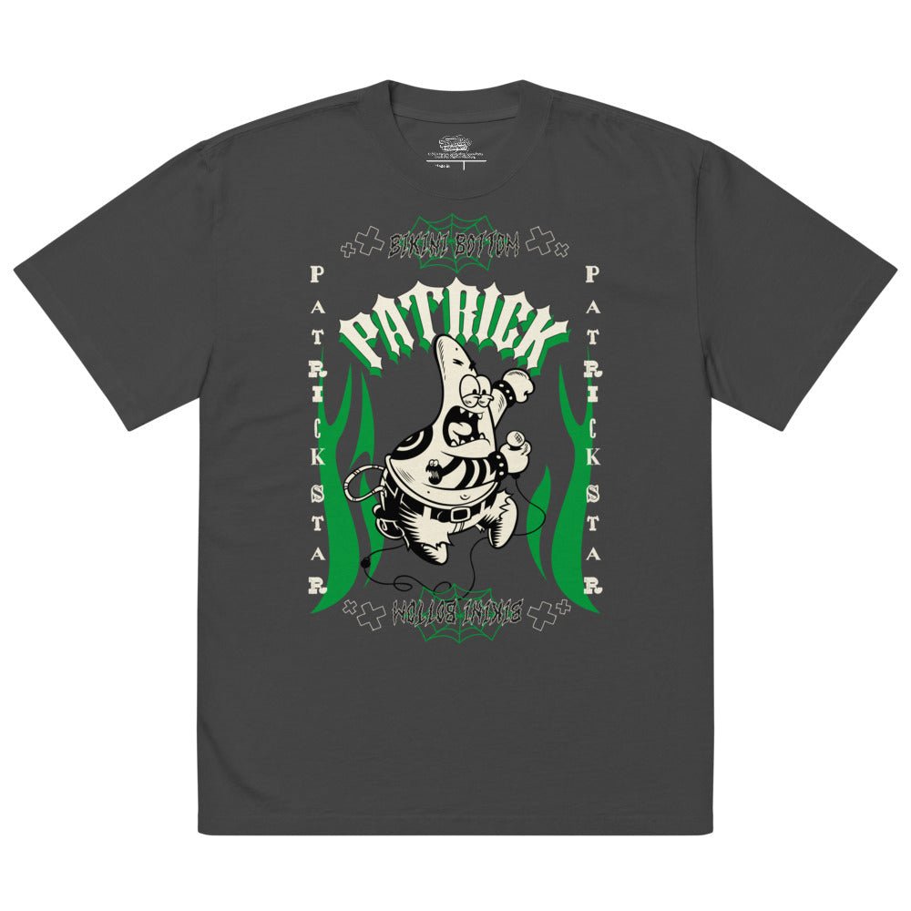 SpongeBob SquarePants Patrick Punk Rock Faded T-Shirt – Paramount Shop