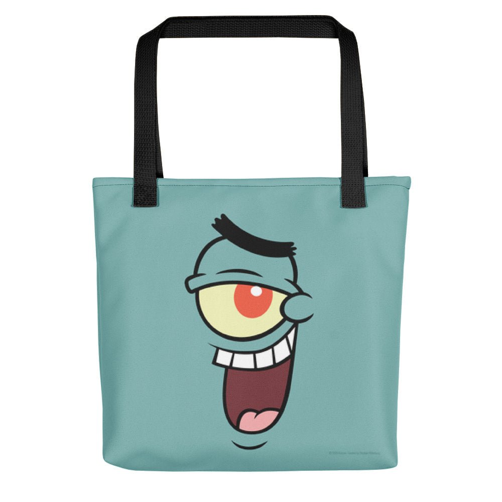 SpongeBob SquarePants Plankton Big Face Premium Tote Bag – Paramount Shop