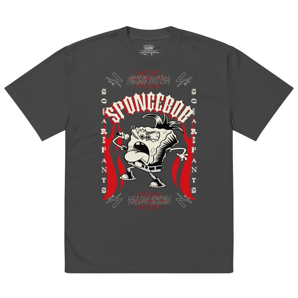SpongeBob SquarePants Punk Rock Faded T-Shirt – Paramount Shop