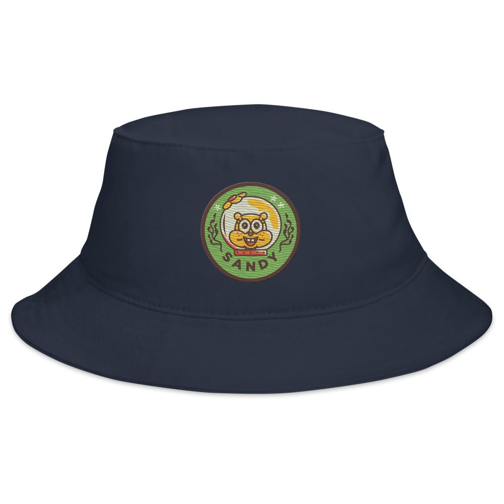 SpongeBob SquarePants Sandy Badge Embroidered Bucket Hat – Paramount Shop