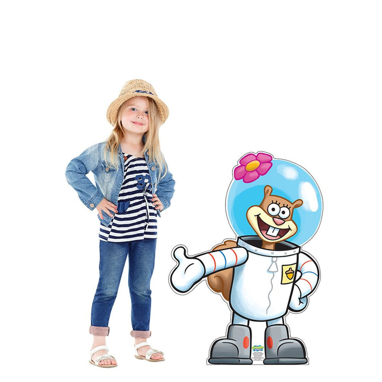 SpongeBob SquarePants Sandy Cheeks Life-Size Cardboard Cutout Standee ...