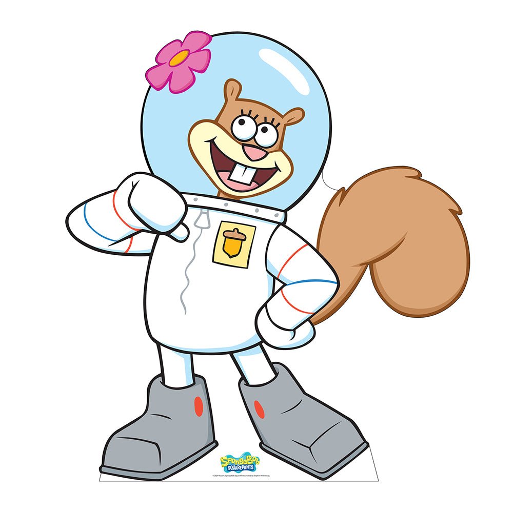 SpongeBob SquarePants Sandy Cheeks Life-Size Standee – Paramount Shop