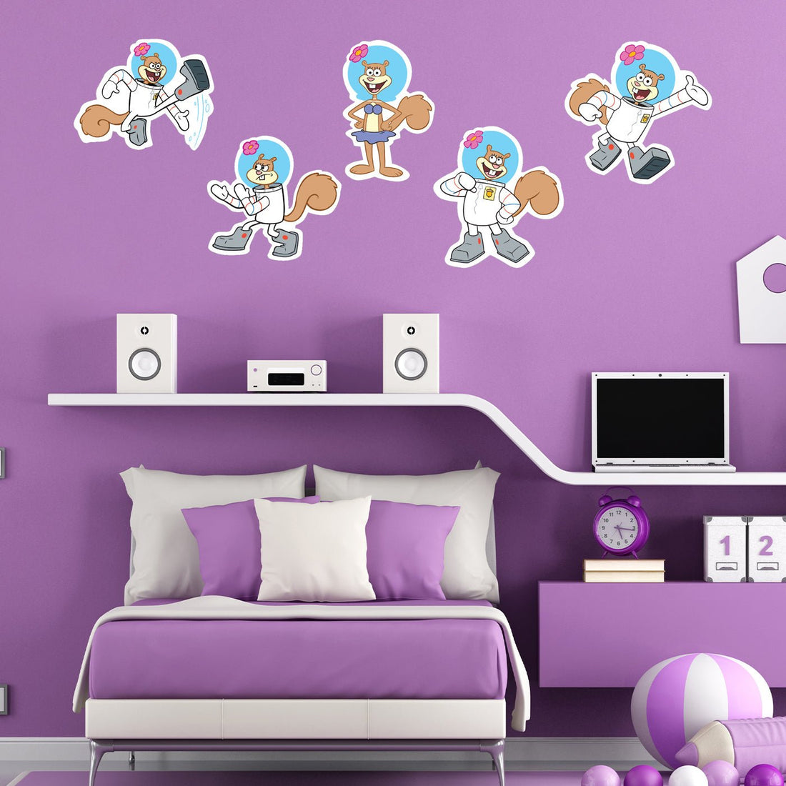Spongebob Squarepants Sandy Wall Decals – Paramount Shop