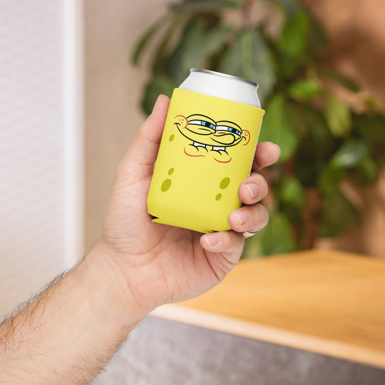 SpongeBob Squarepants Smug Face Can Cooler – Paramount Shop