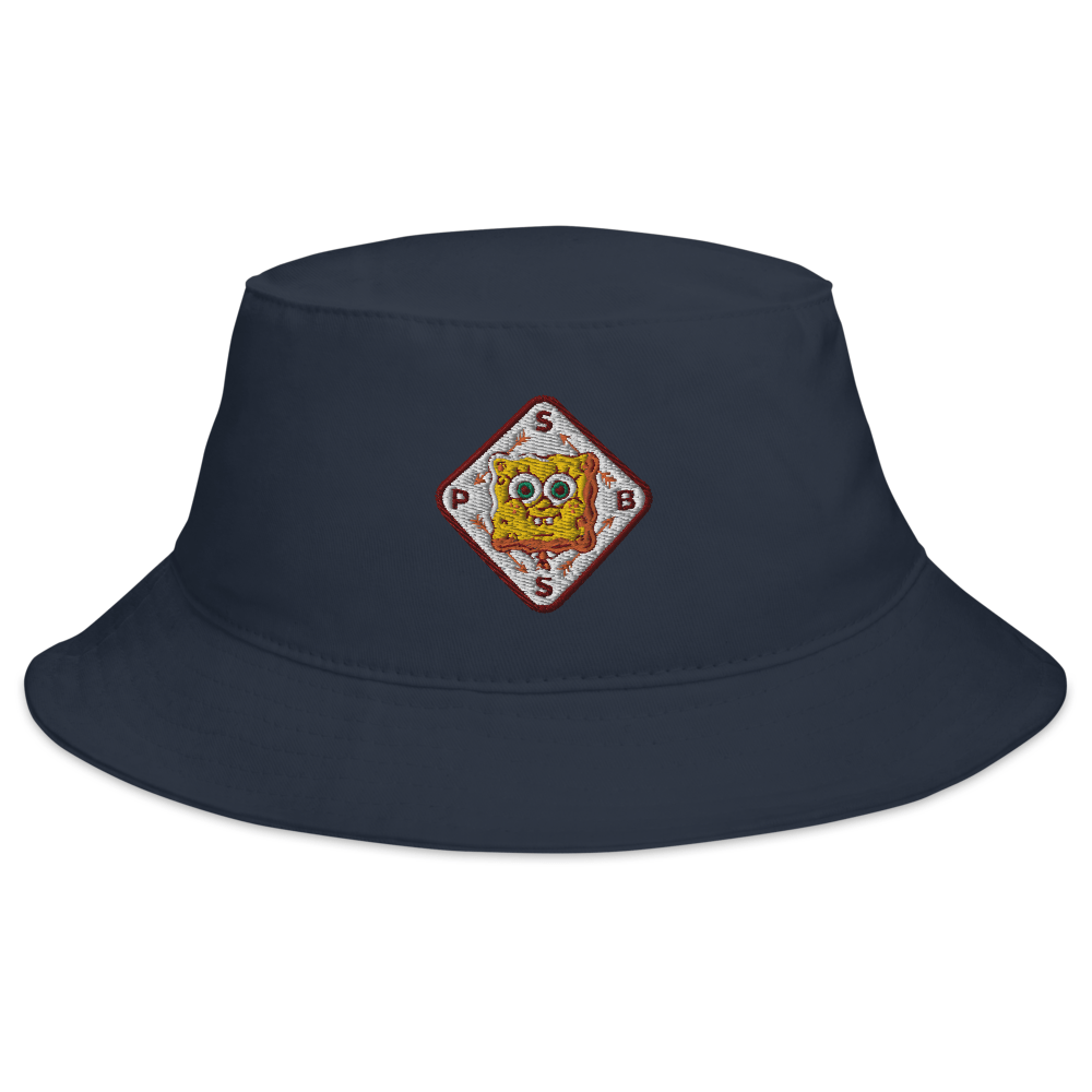 SpongeBob SquarePants Sponge on the Run SpongeBob Badge Flexfit Bucket ...