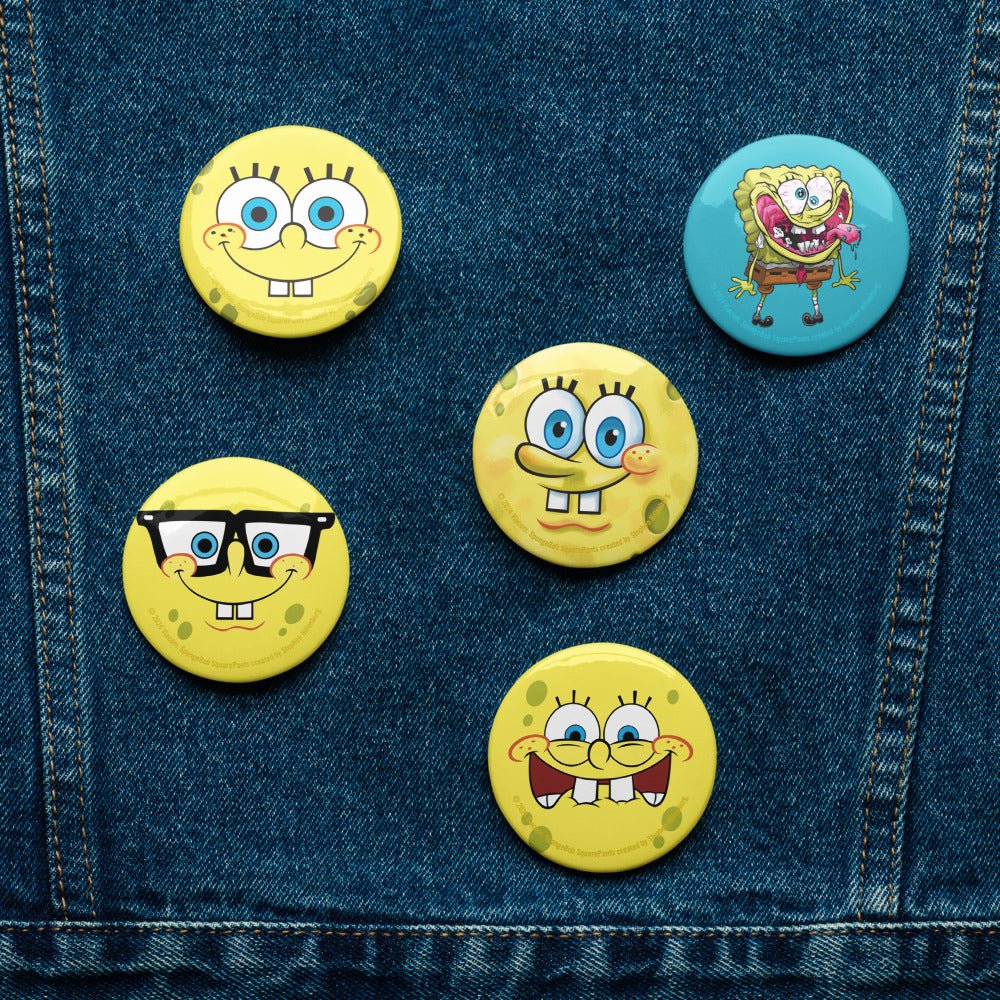 Spongebob Squarepants SpongeBob Pin Set – Paramount Shop