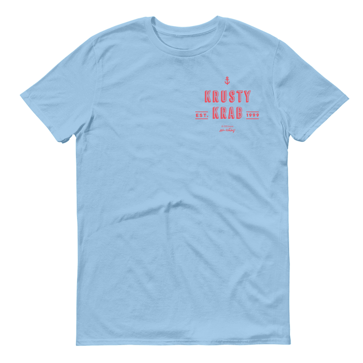 SpongeBob SquarePants The Krusty Krab Home of the Krabby Patty Adult Short Sleeve T-Shirt ...