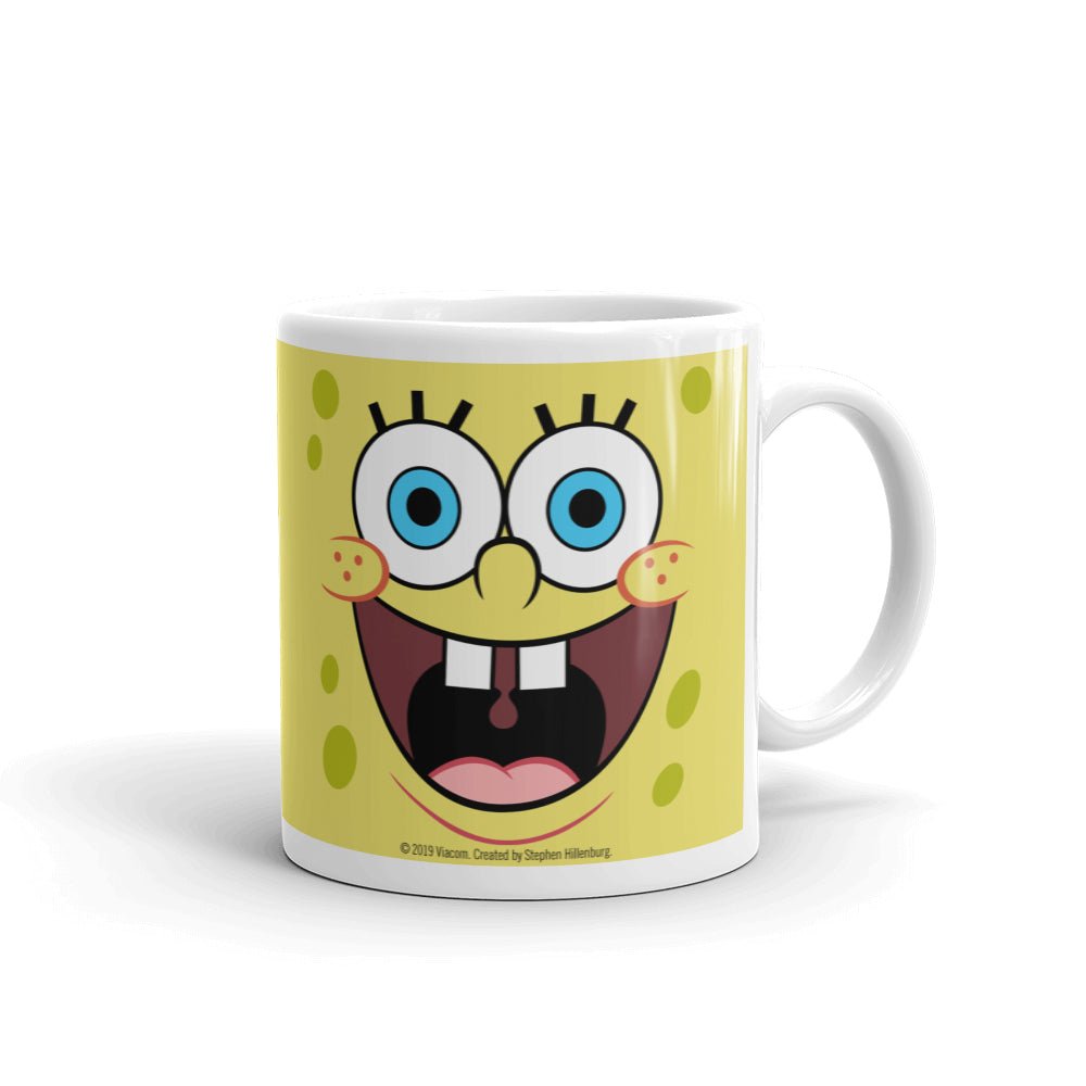 SpongeBob SquarePants Yellow Big Face 11 oz Mug – Paramount Shop