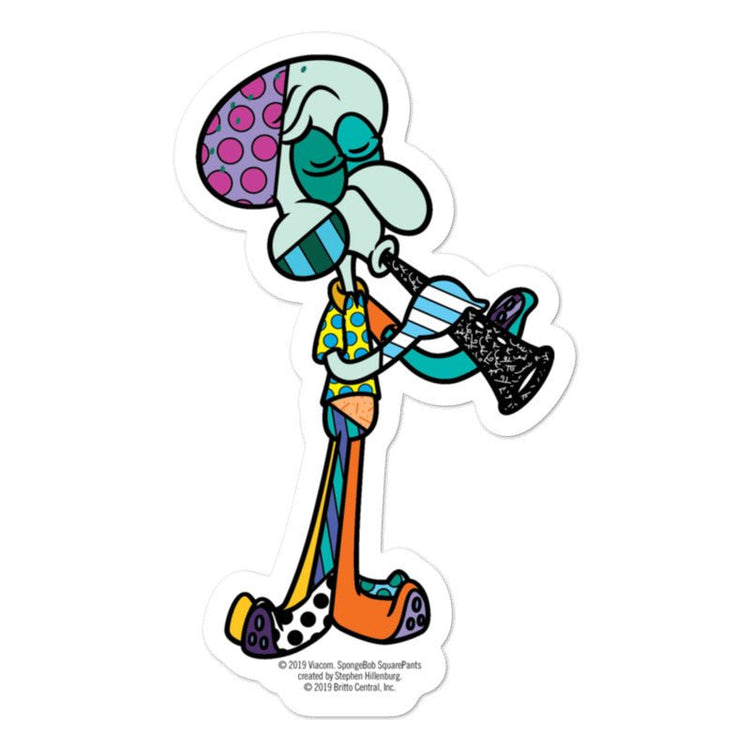 Squidward Britto Sticker – Paramount Shop