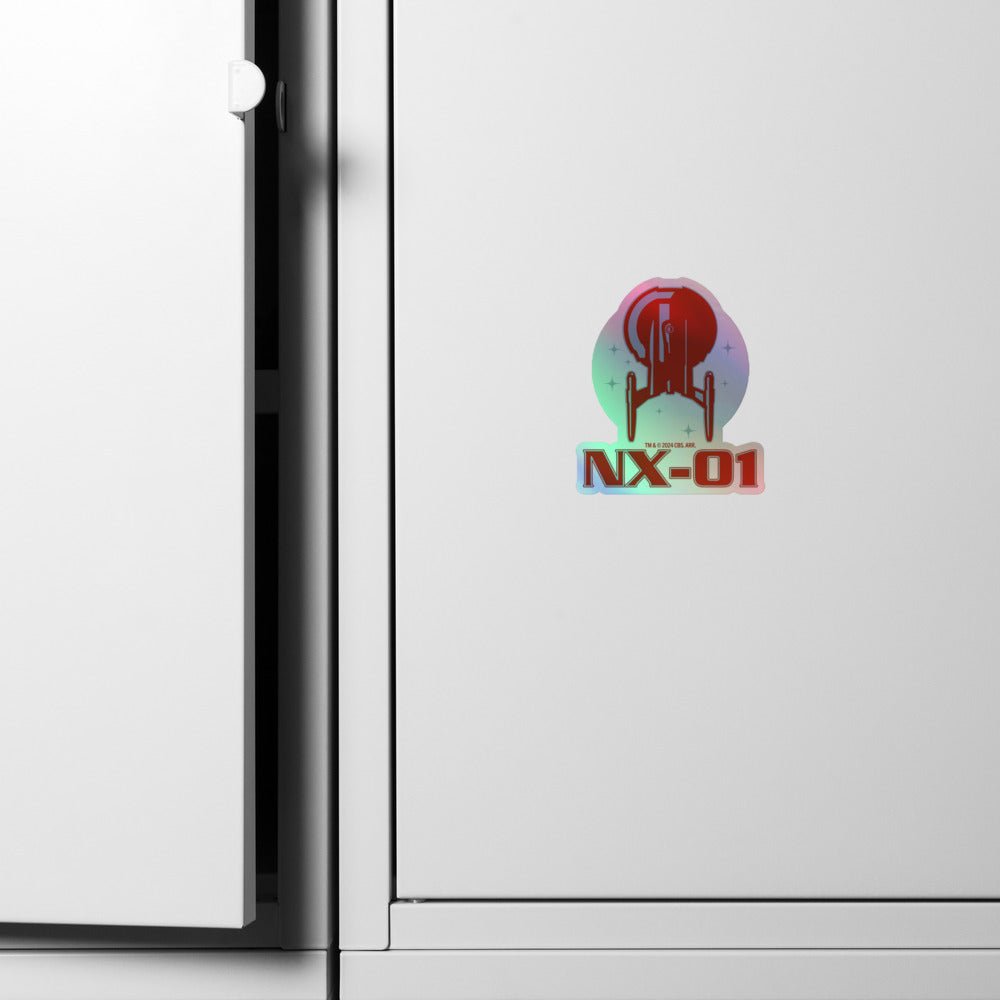 Star Trek: Enterprise NX-01 Enterprise Holographic Sticker – Paramount Shop