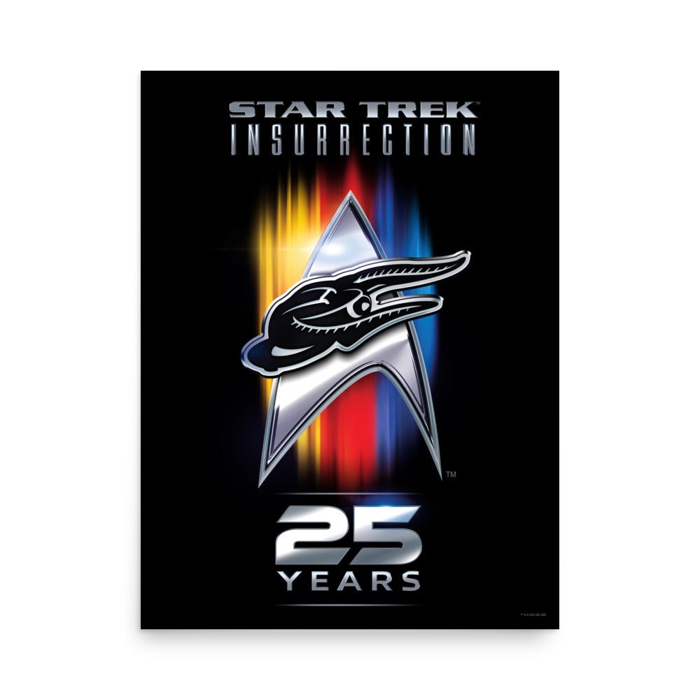 Star Trek IX: Insurrection 25th Anniversary Poster – Paramount Shop