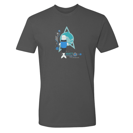 Star Trek: Lower Decks Matt Cetacean Ops Delta Logo Adult Short Sleeve ...