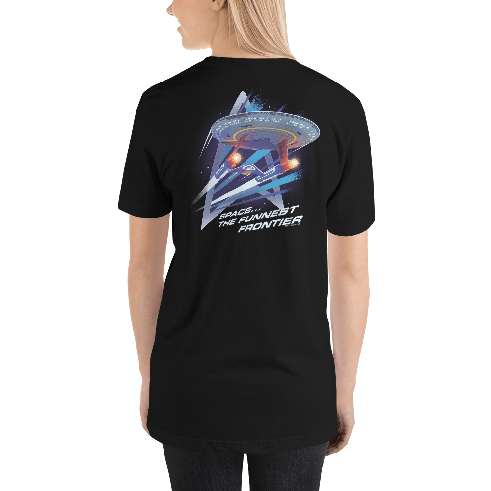 Star Trek: Lower Decks Space The Funnest Frontier Black Unisex Premium ...