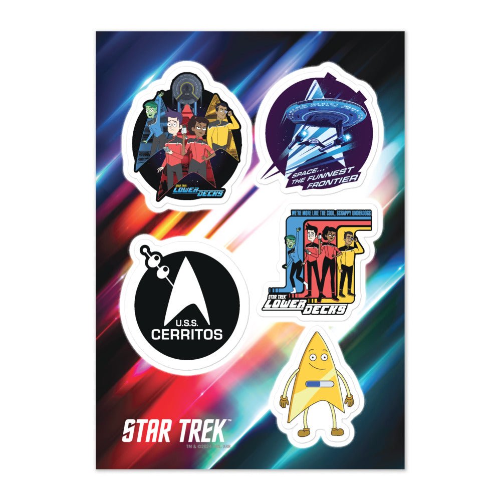 Star Trek: Lower Decks Sticker Sheet – Paramount Shop