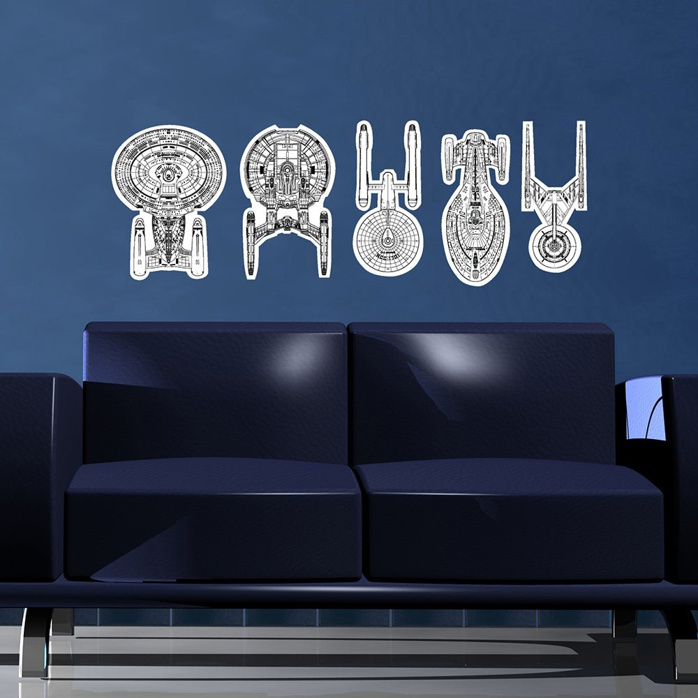 Star Trek: Ships Of The Line Wall Decals – Paramount Shop