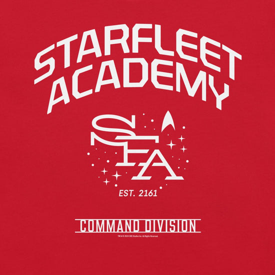 Star Trek Starfleet Academy Command Division T-Shirt – Paramount Shop