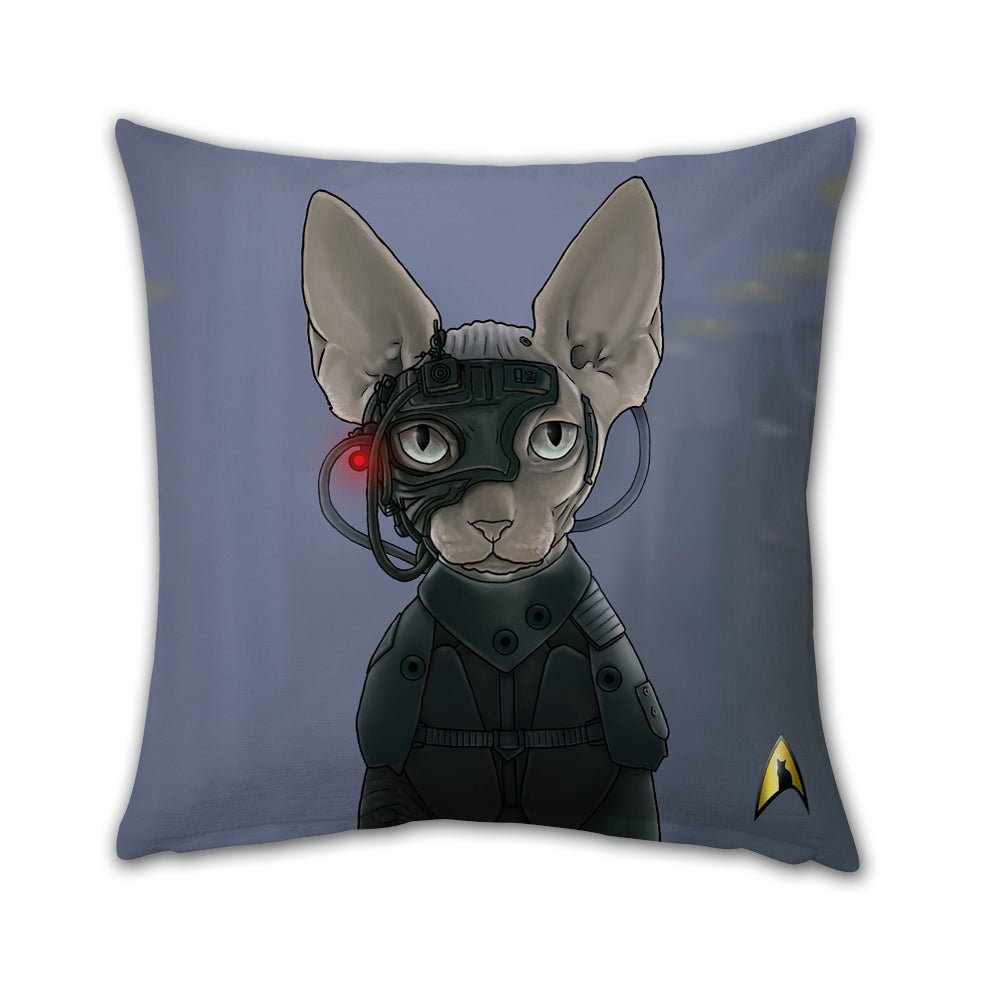 Star Trek: The Next Generation Borg Cat Pillow - 16" x 16" – Paramount Shop