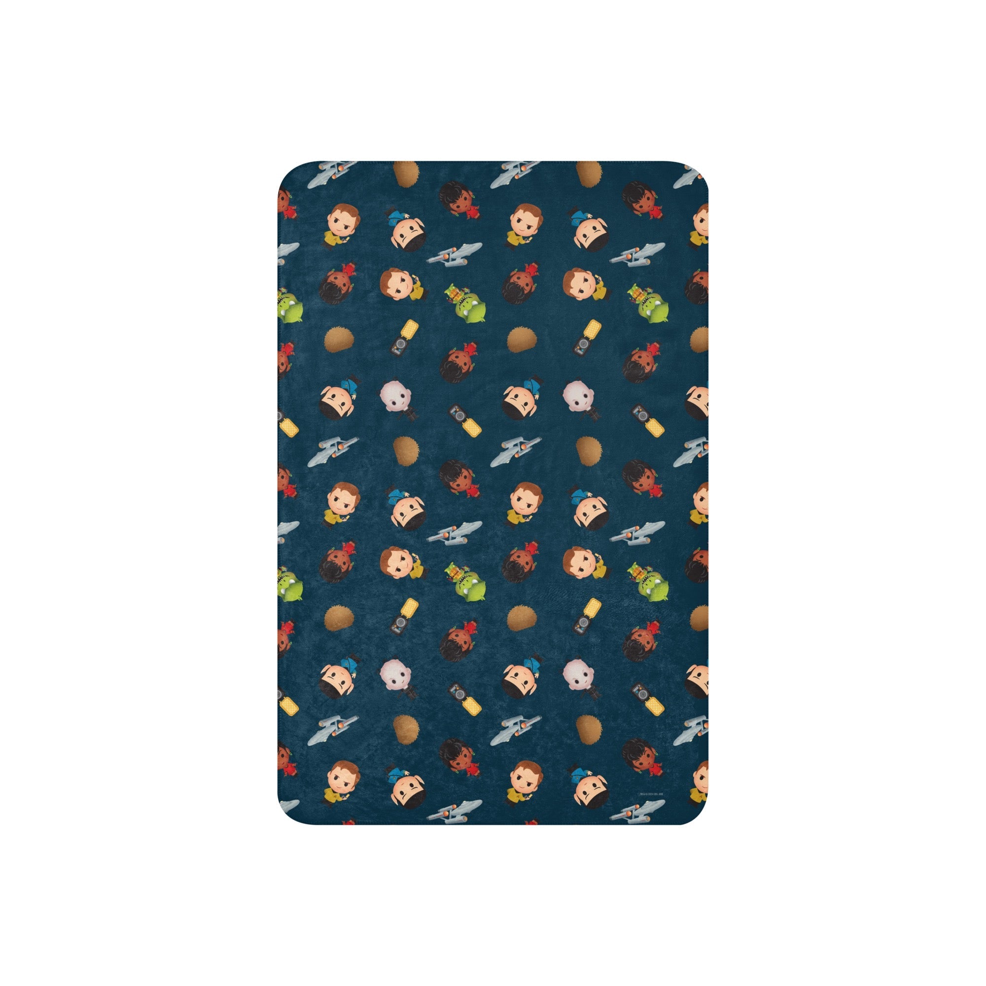 Star Trek: The Original Series Chibi Sherpa Blanket – Paramount Shop