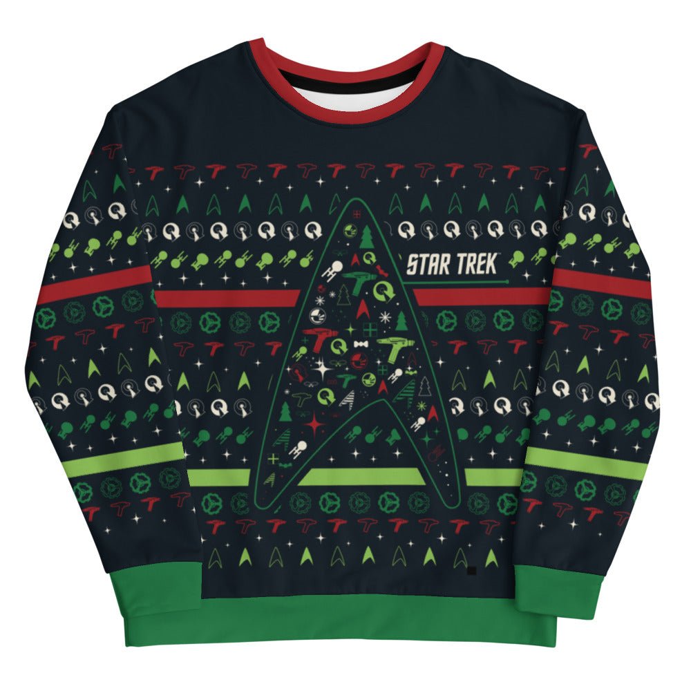 Star Trek: The Original Series Delta Holiday Crewneck – Paramount Shop