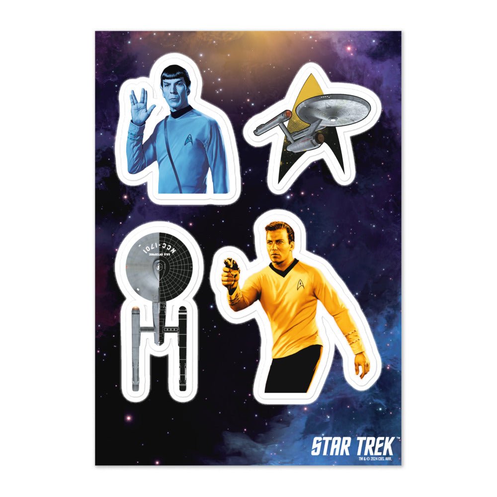 Star Trek: The Original Series Icons Sticker Sheet – Paramount Shop