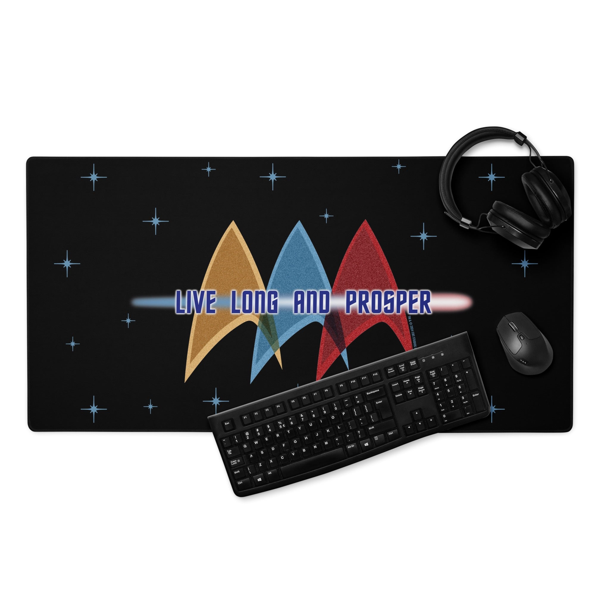 Star Trek The Original Series Live Long and Prosper Gaming Mat ...