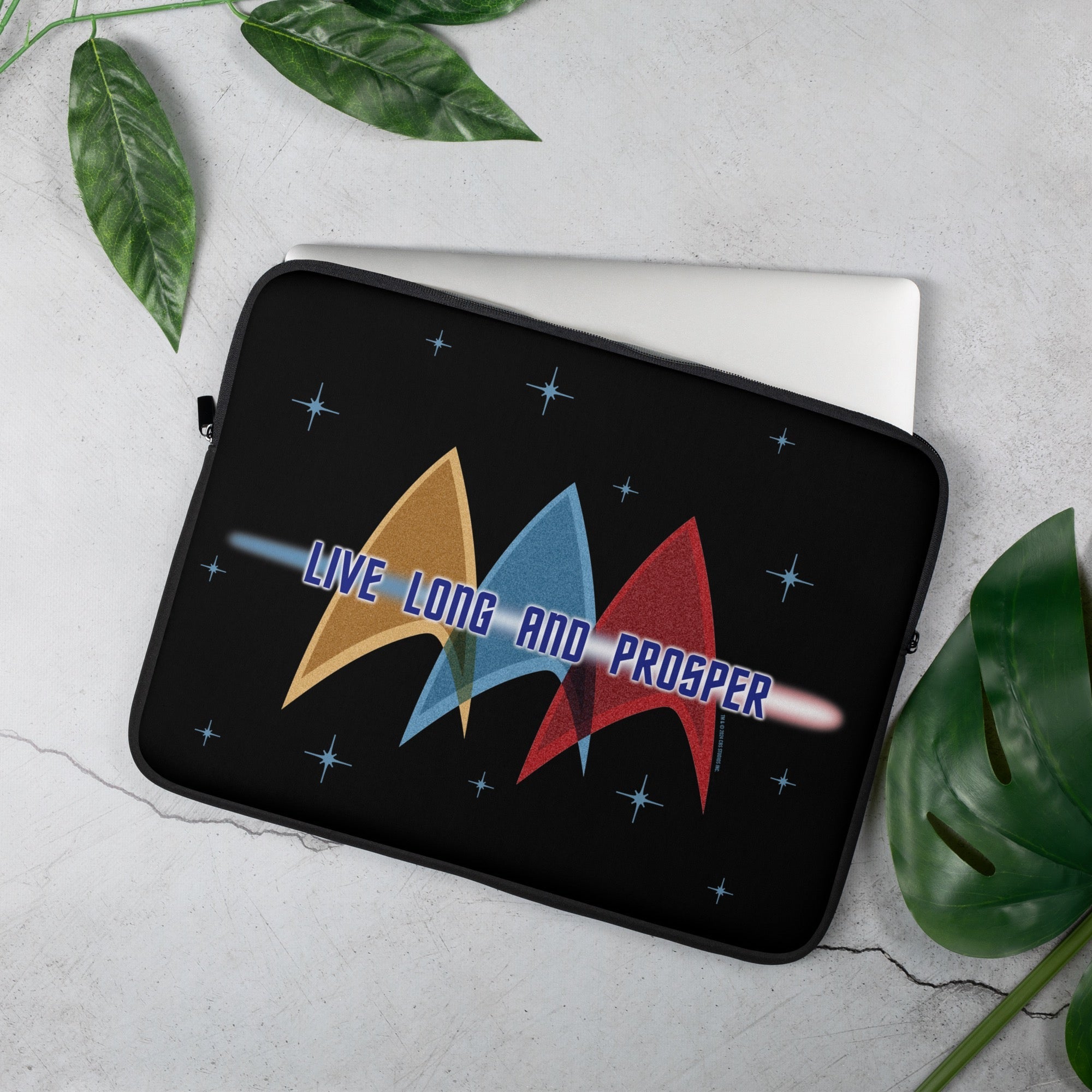 Star Trek The Original Series Live Long and Prosper Laptop Sleeve ...