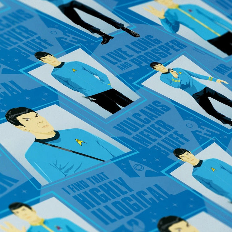 Star Trek: The Original Series Spock Gift Wrap – Paramount Shop
