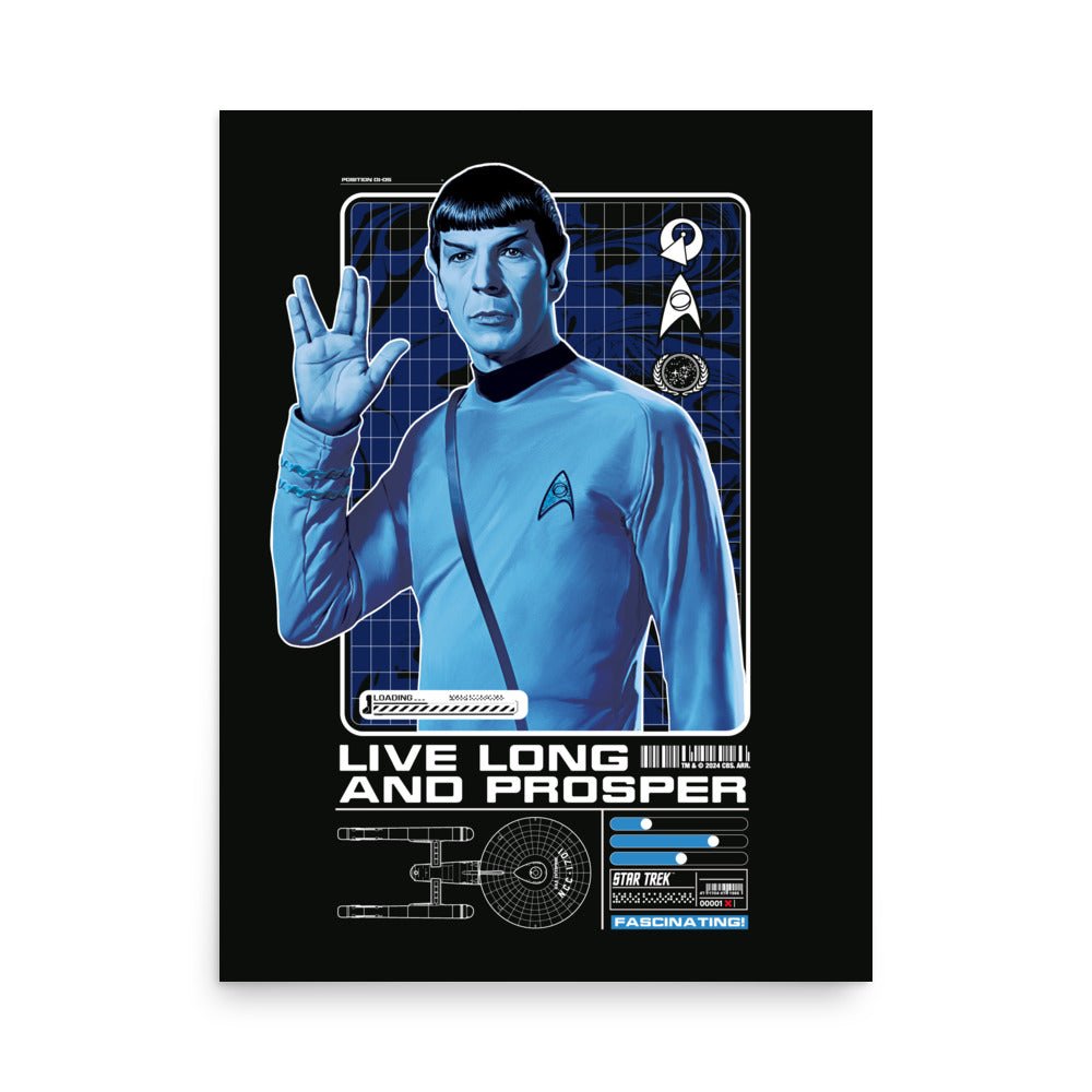 Star Trek: The Original Series Spock Poster – Paramount Shop