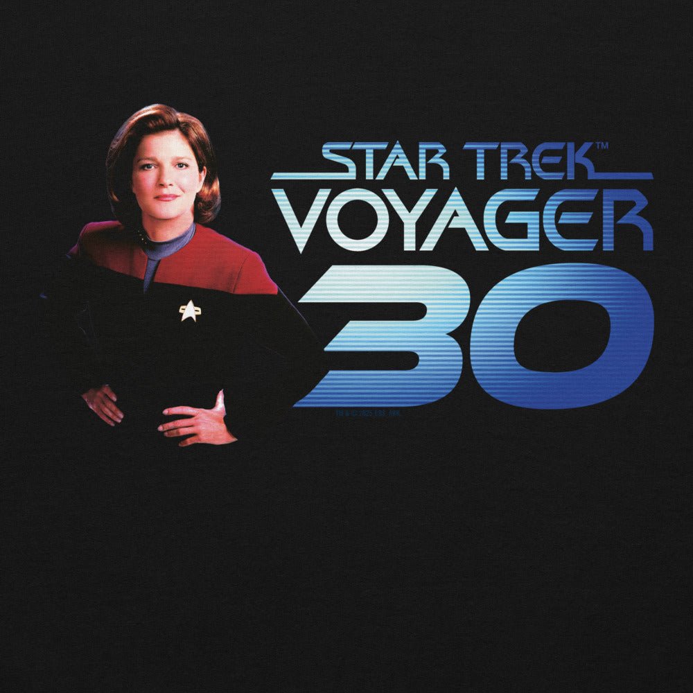 Star Trek: Voyager Captain Janeway 30th Anniversary Hoodie – Paramount Shop