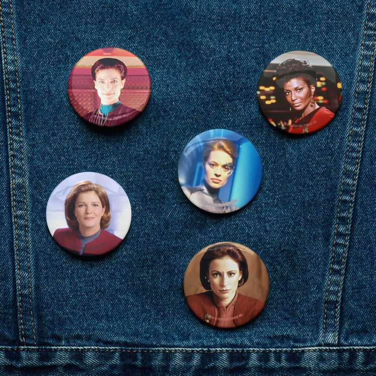 Star Trek Women Of Star Trek Pin Set – Paramount Shop