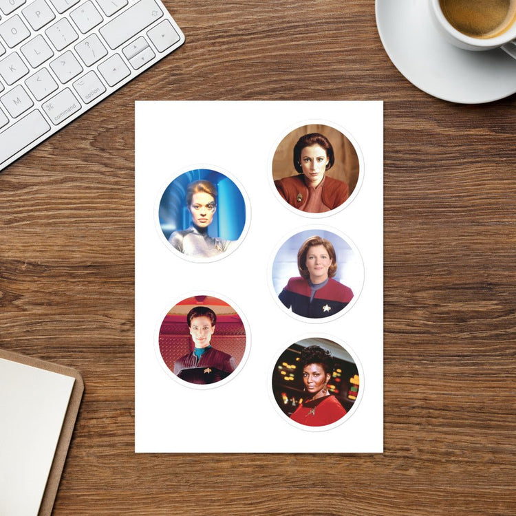 Star Trek Women Of Star Trek Sticker Sheet – Paramount Shop