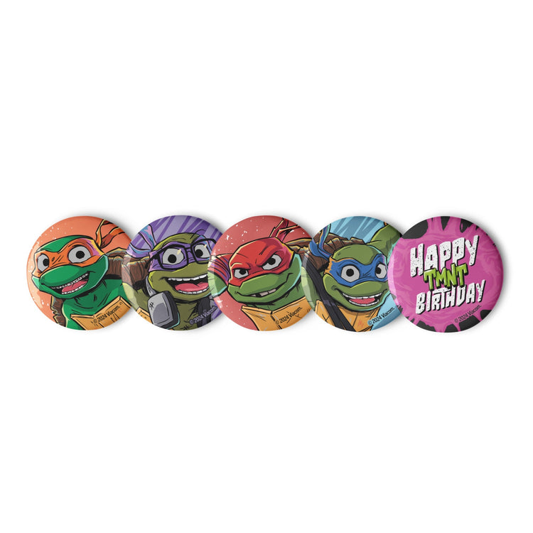 Teenage Mutant Ninja Turtles: Mutant Mayhem Turtles Pin Set – Paramount ...