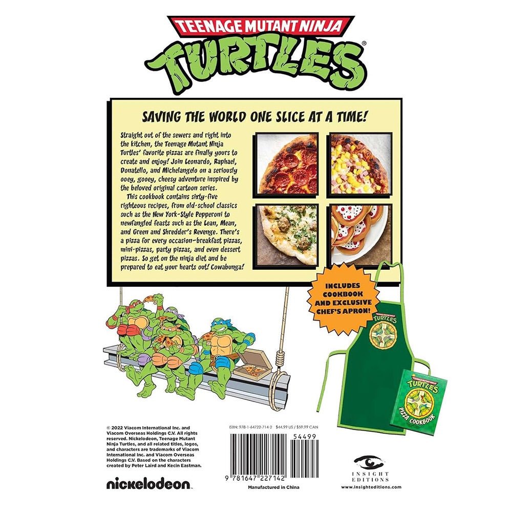 Teenage Mutant Ninja Turtles Pizza Cookbook Gift Set – Paramount Shop