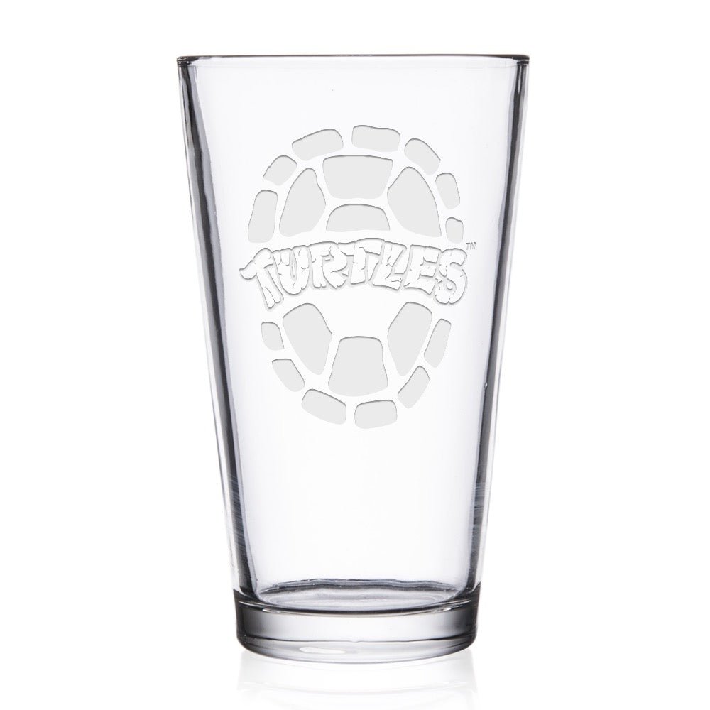 Teenage Mutant Ninja Turtles Shell Laser Engraved Pint Glass ...
