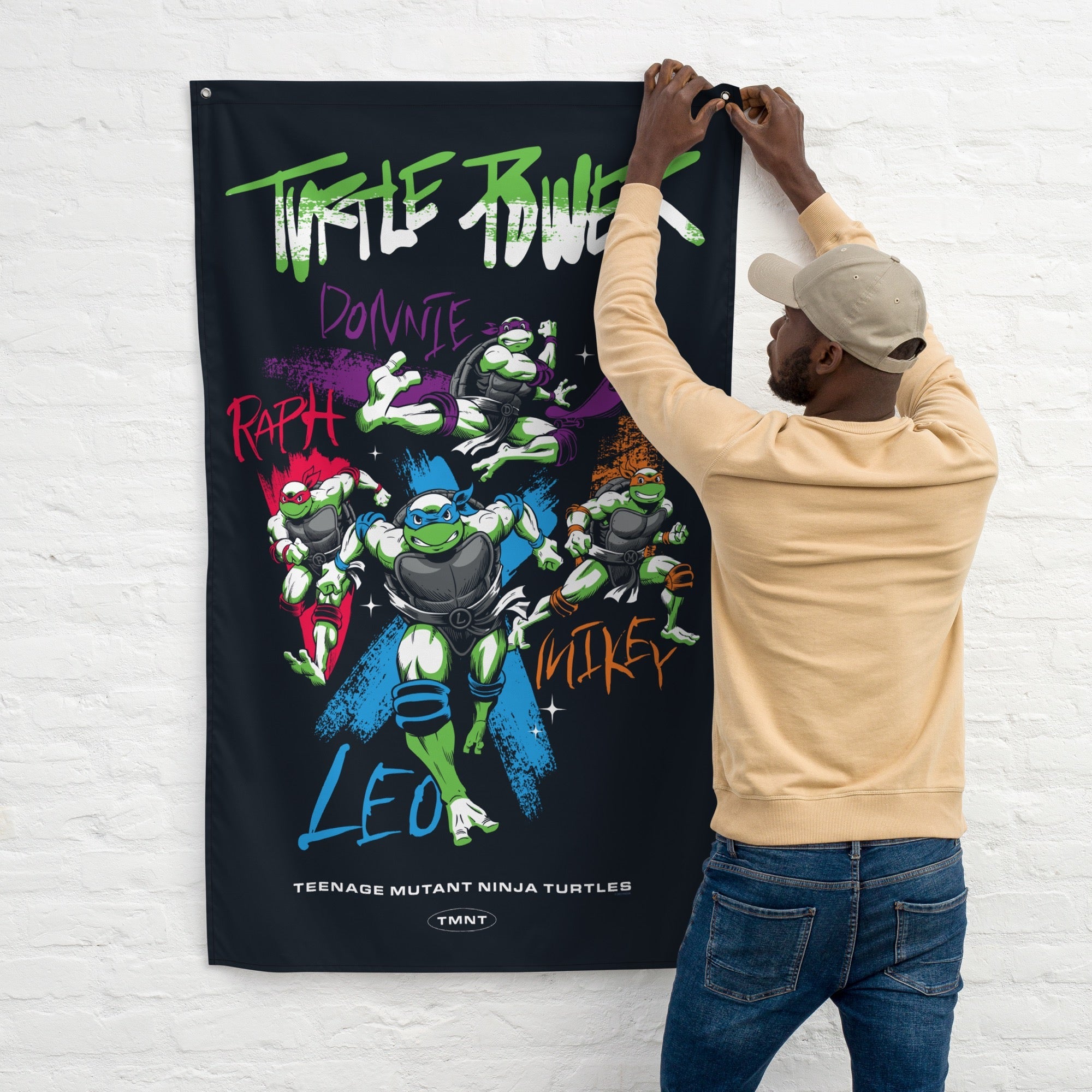 Teenage Mutant Ninja Turtles Turtle Power Flag – Paramount Shop