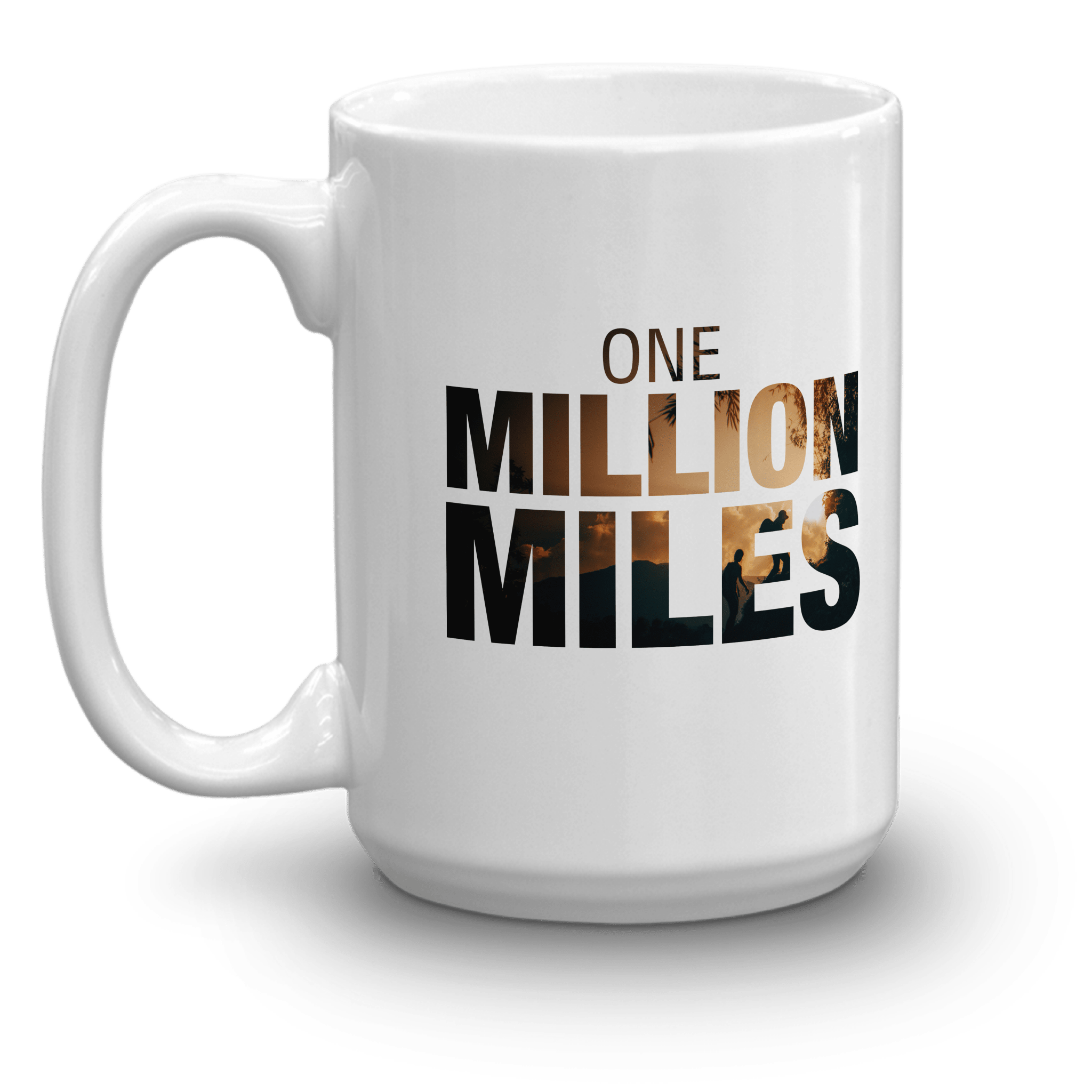 The Amazing Race One Million Miles White Mug – Paramount Shop
