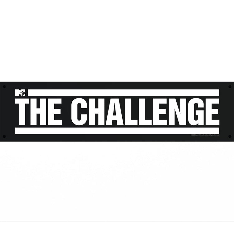 The Challenge Logo Metal Sign – Paramount Shop