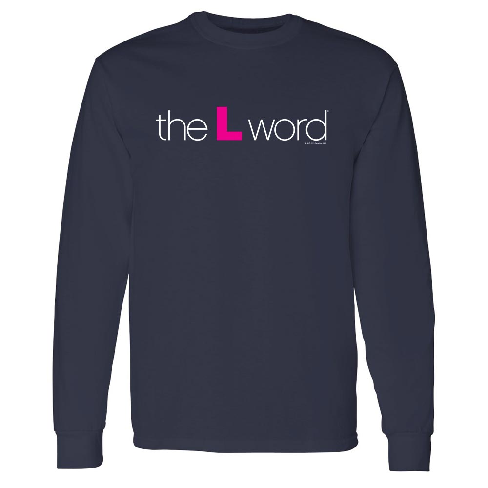 The L Word Logo Adult Long Sleeve T-Shirt – Paramount Shop
