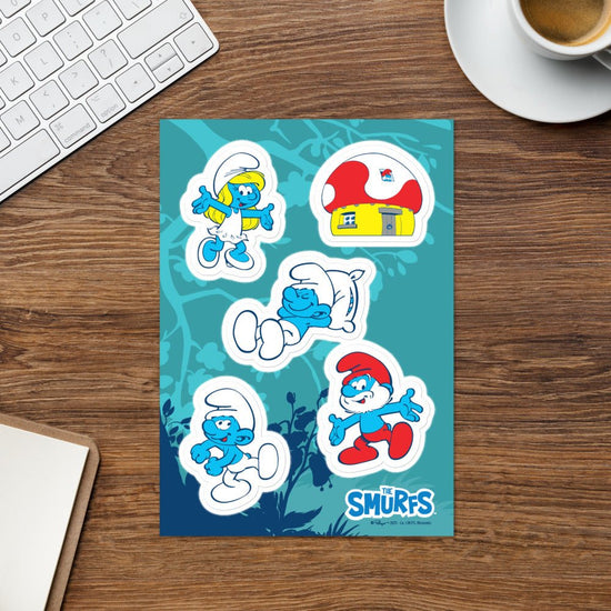 The Smurfs Icons Sticker Sheet – Paramount Shop